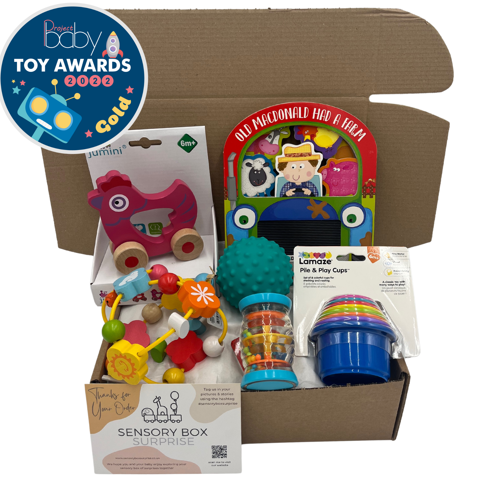 6 9 Months Box Subscription 4 Boxes in Total Sensory Box Surprise